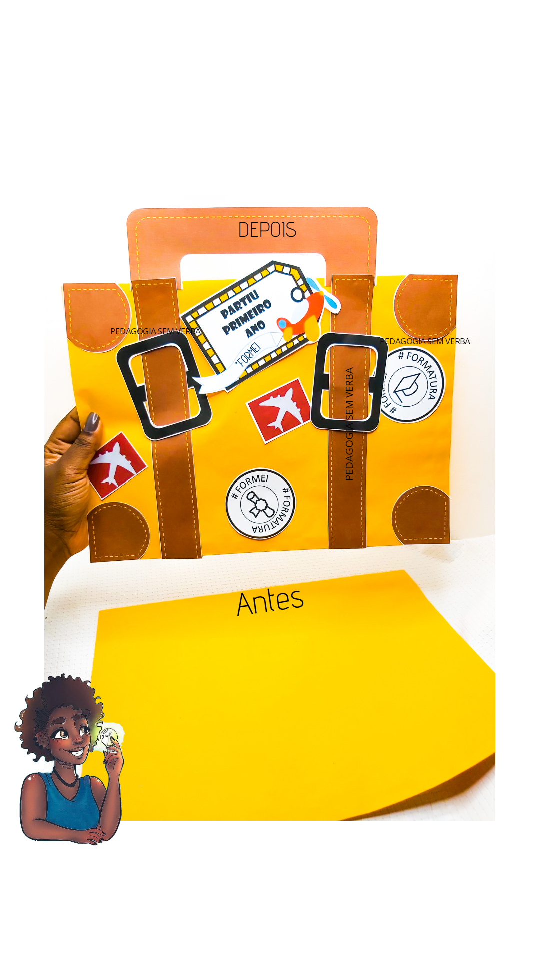 ENVELOPE MALA FORMATURA - Pedagogia sem Verba