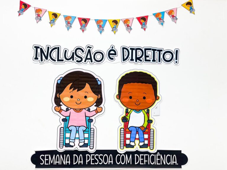 PAINEL IMPRIMÍVEL PARA SEMANA DA PESSOA COM DEFICIÊNCIA - Pedagogia sem ...